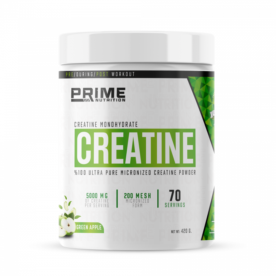 Prime Nutrition Creatine 420 gram Yeşil Elma