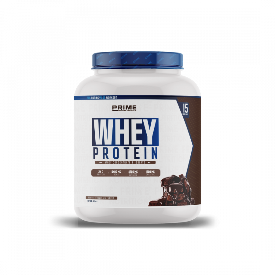 Prime Nutrition Whey Protein 495 gram Double Chocolate
